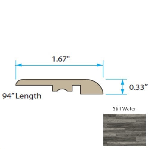 BHW Floors Avalon Still Water Textured Reducer | Lowest Price — Stone ...