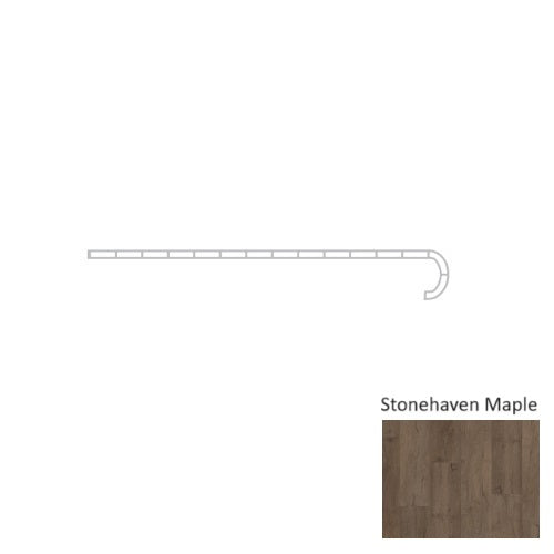 COREtec Pro Plus Intergrated Bevel 7 Inch Stonehaven Maple Vinyl — Stone & Tile Shoppe, Inc.