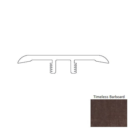 Shaw 00194 Timeless Barnboard ScufResist T Molding With Molding Track ...