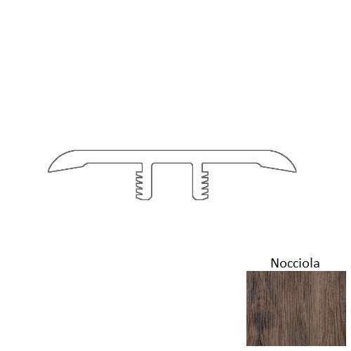 Shaw Alto Plus 00702 Nocciola ArmourBead T Molding With Molding Track ...