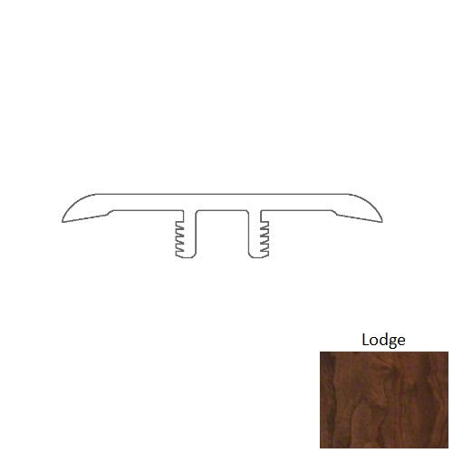 Shaw 00751 Lodge Prefinished T Molding With Molding Track — Stone ...