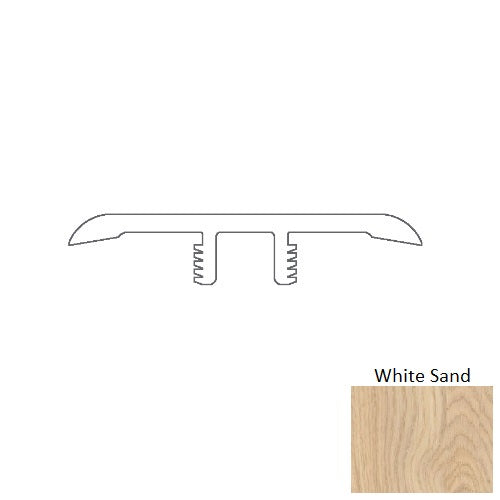 Shaw 02013 White Sand ArmourBead T Molding With Molding Track — Stone ...