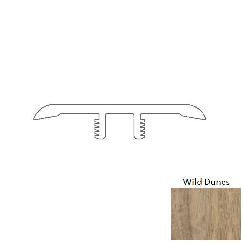 Shaw 07089 Wild Dunes ArmourBead T Molding With Molding Track — Stone ...