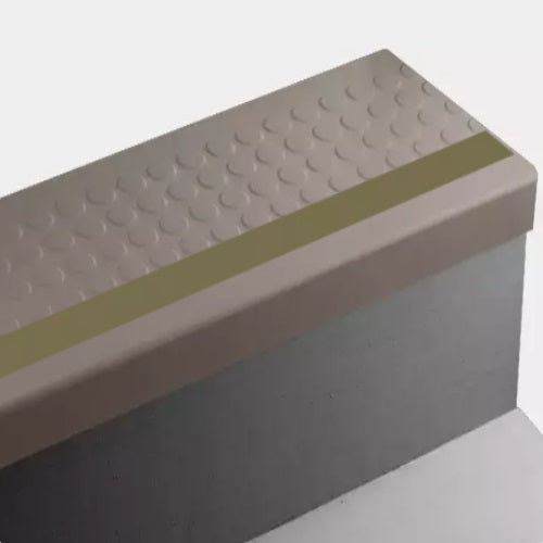 Tarkett Johnsonite TA2 Saddlebrook Angle Fit Stair Tread without Riser ...