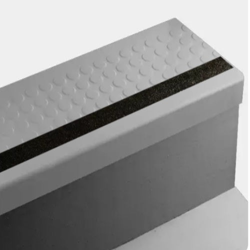 Tarkett Johnsonite TA5 Colonial Grey Angle Fit Stair Tread without ...