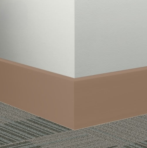 Tarkett Johnsonite TA7 Rusty Nail Rubber Millwork Contoured Wall Base ...