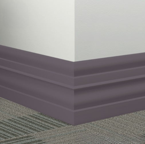 Tarkett Johnsonite TG9 Poetry Plum Rubber Millwork Contoured Wall Base ...