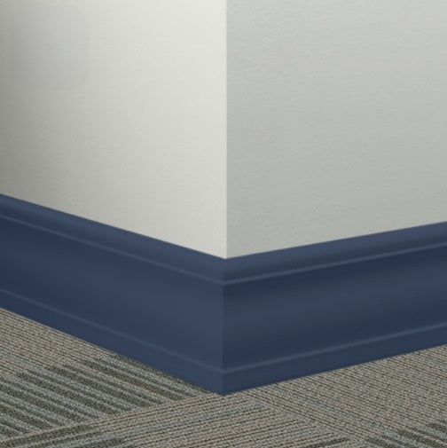 Tarkett Johnsonite TH2 Blue Intensity Rubber Millwork Contoured Wall ...
