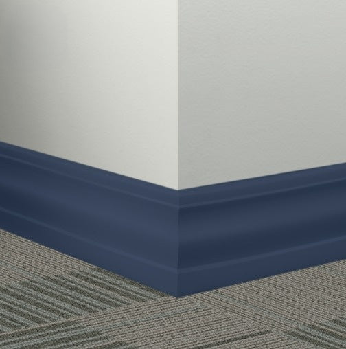 Tarkett Johnsonite TH2 Blue Intensity Rubber Millwork Contoured Wall ...