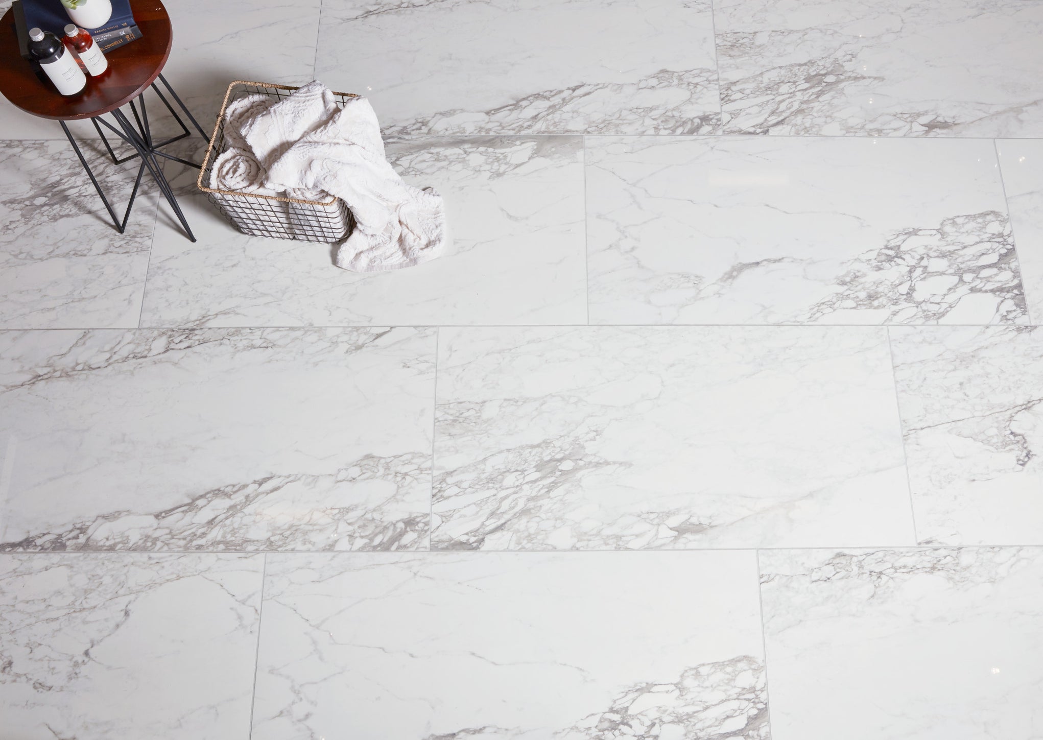 Arizona Tile Tru Marmi Arabescato Polished Porcelain Tile — Stone ...