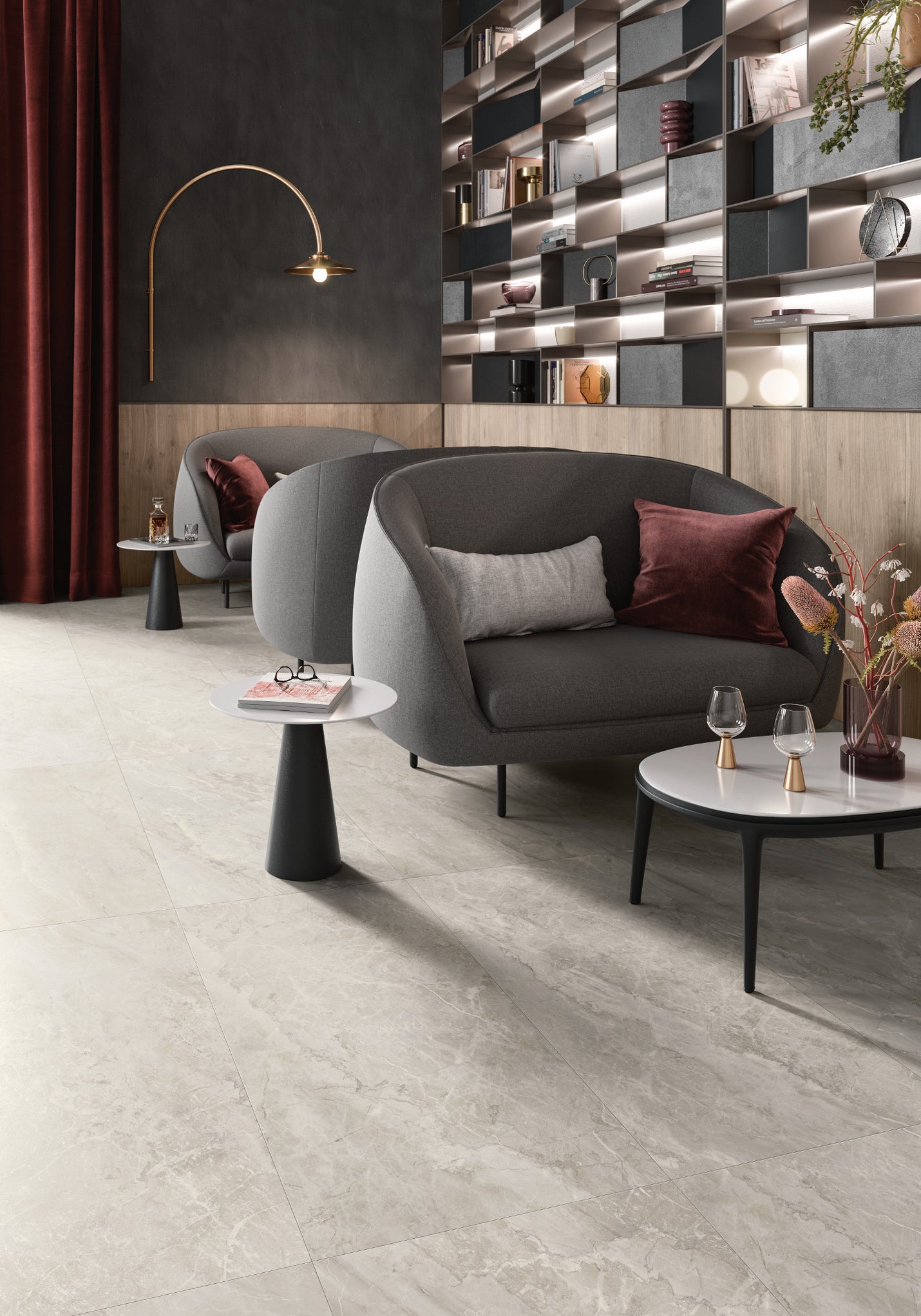 Arizona Tile Tru Marmi Silver Matte Porcelain Tile | Lowest Price ...