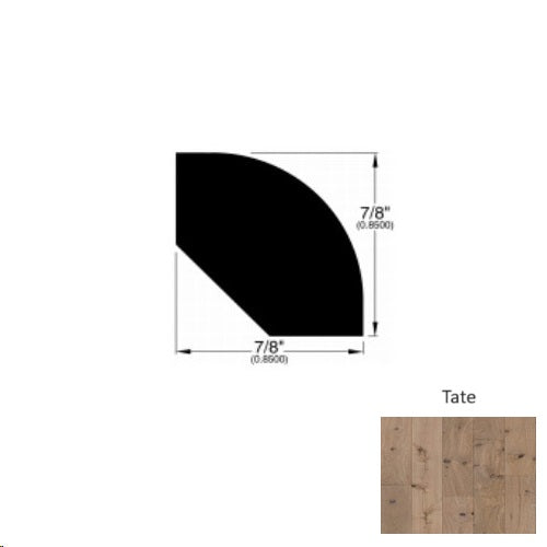 Trinity Tate Brushed Matte Quarter Round | Lowest Price — Stone & Tile ...