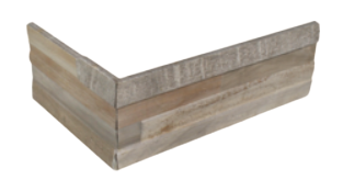 Tesoro Samurai Taupe Matte Porcelain Ledgestone Corner | Lowest Price ...