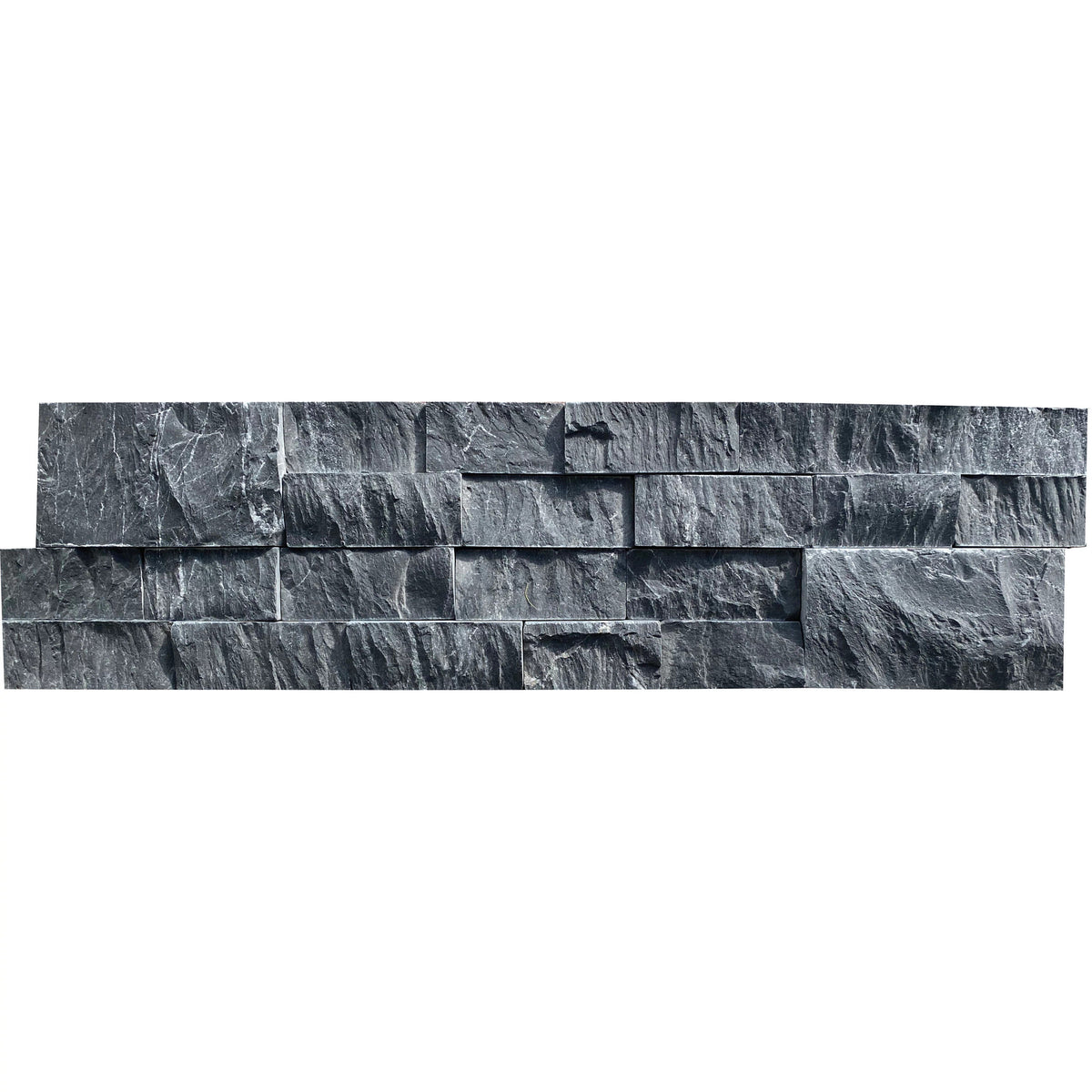 Arizona Tile Taurus Black 3D Split Face Marble Ledgestone — Stone ...