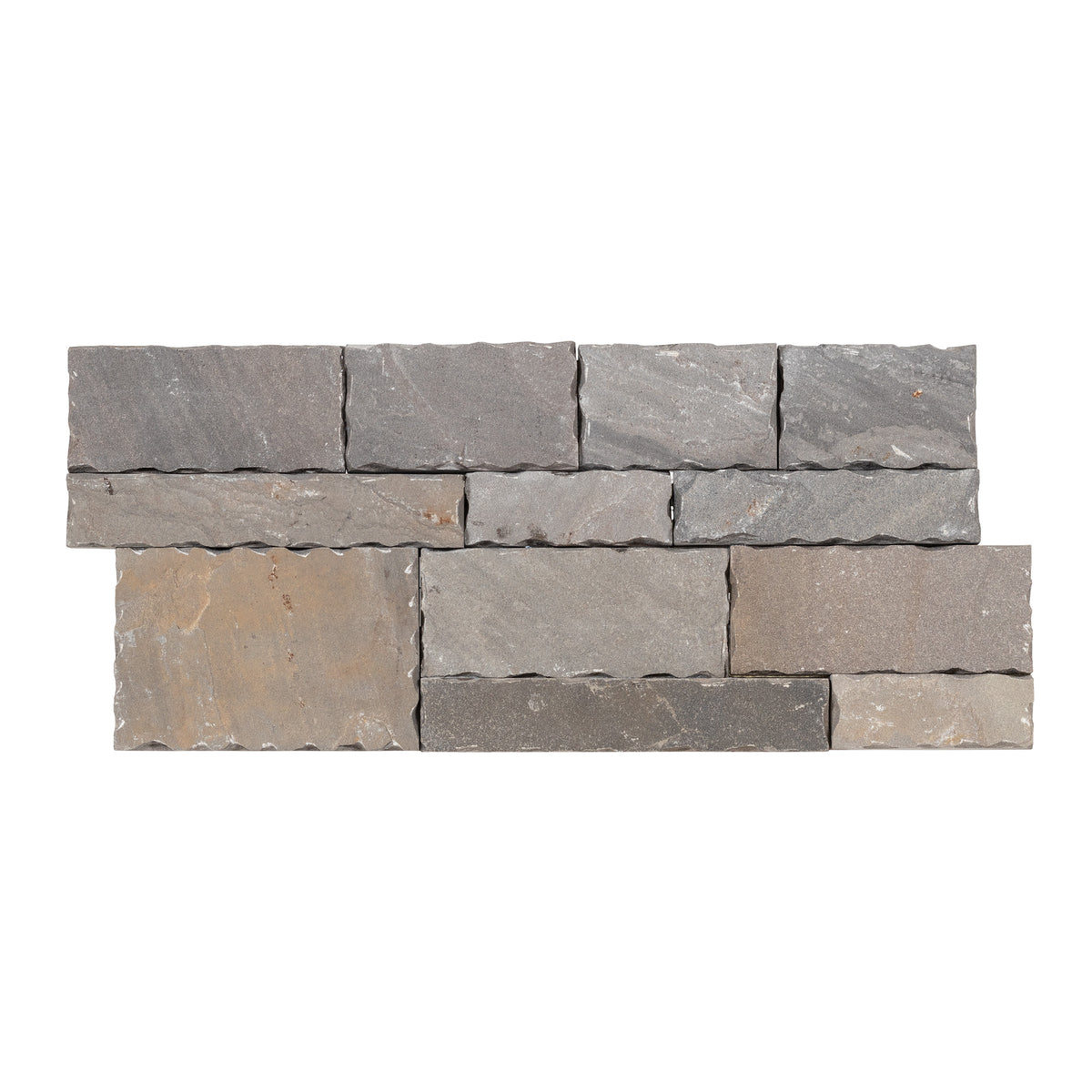 Full Ledger Sample - Tavern Grey Sandstone Ledgestone - 8" x 18" x 7/8 ...