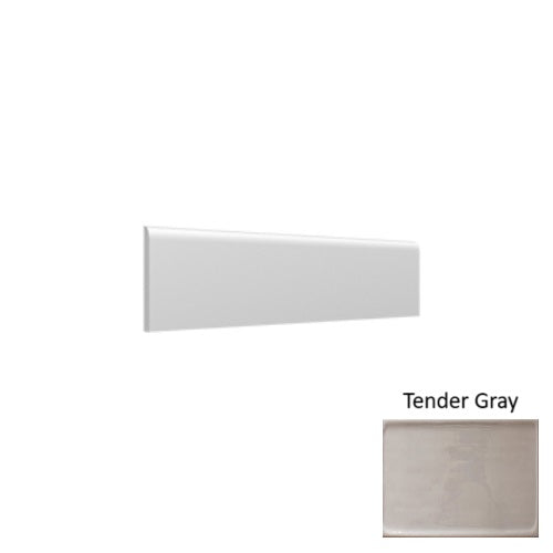 Roca Flow Tender Gray Glossy Ceramic Bullnose | Lowest Price — Stone ...