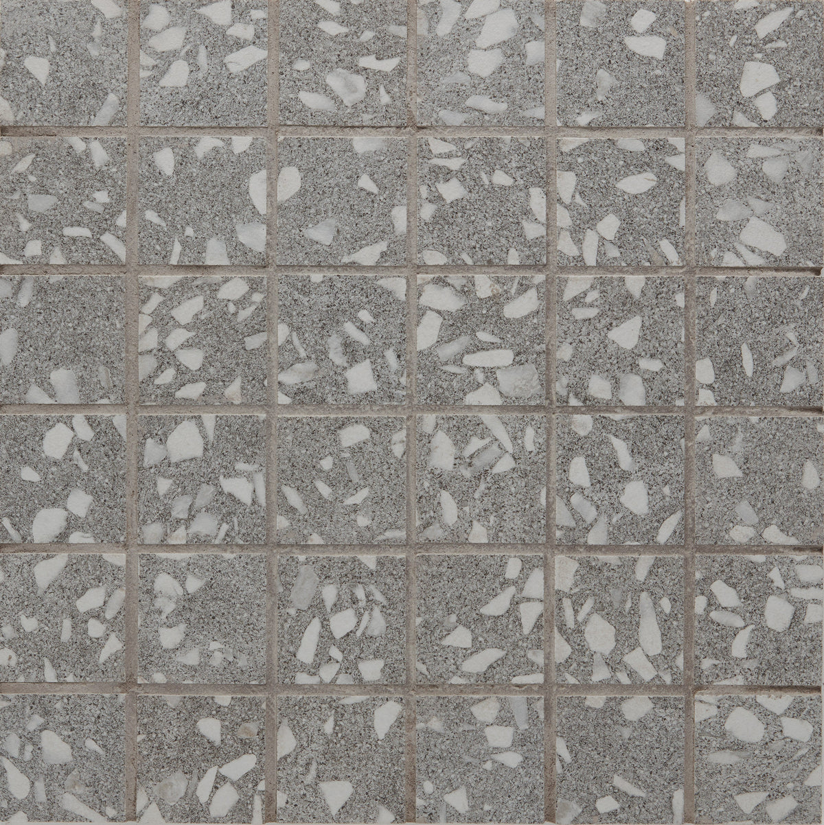 Arizona Tile Terrazzo Grey Matte Porcelain Mosaic | Lowest Price ...