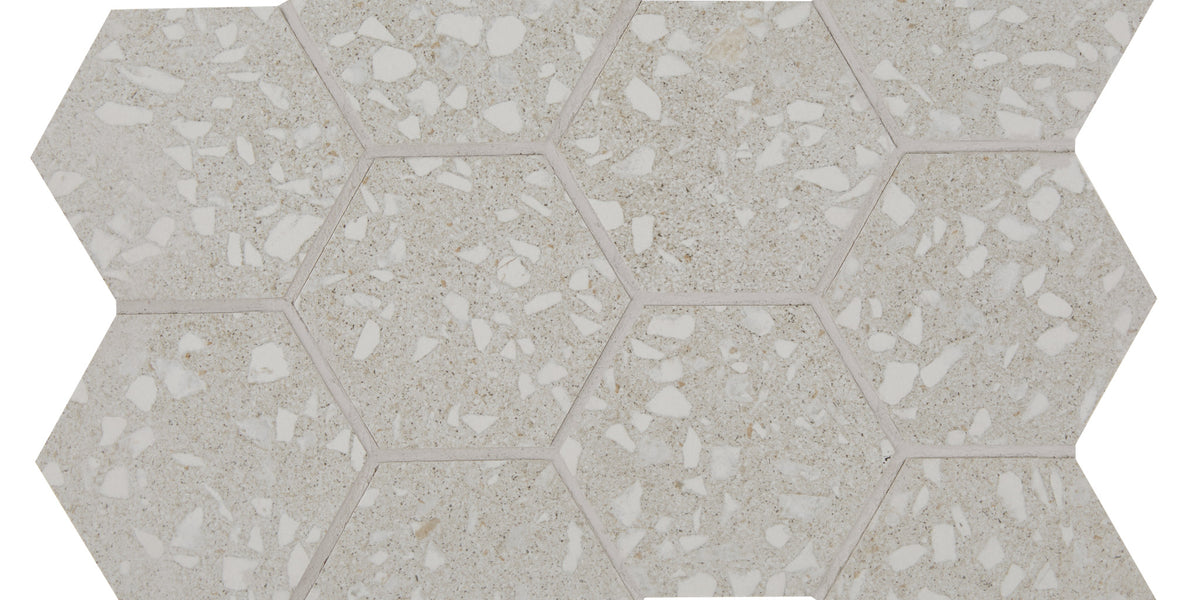 Arizona Tile Terrazzo Pearl Matte Porcelain Mosaic | Lowest Price ...
