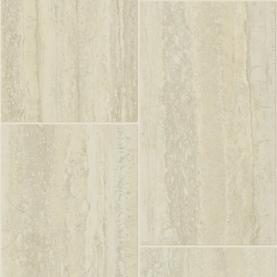 Tarkett Fresh Start Travertine Tile 01331 Cremona Urethane Sheet Vinyl ...