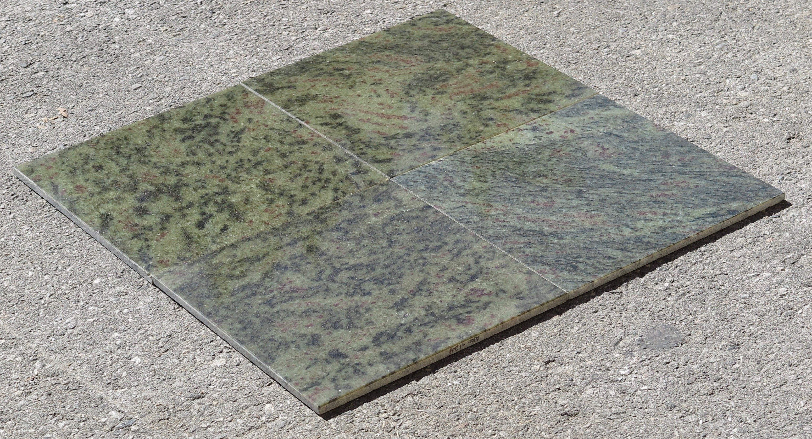 Tropical Green Granite Tile - Polished | Stone & Tile Shoppe