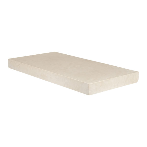 Tuscan White Tumbled Limestone Pool Coping | Lowest Price — Stone ...