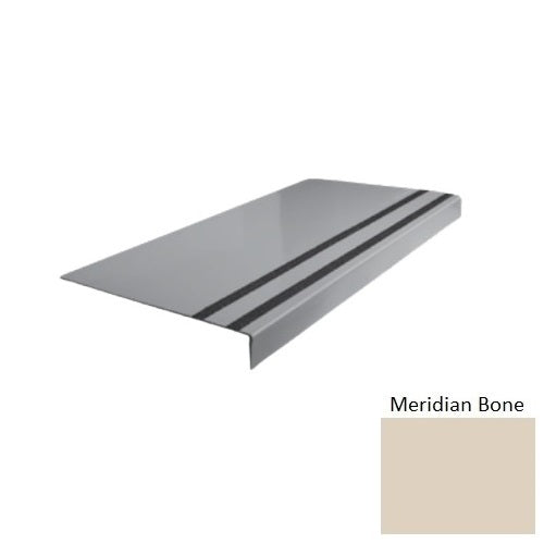 Flexco FlexTones 030 Meridian Bone Smooth Rubber Stair Tread — Stone ...