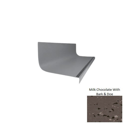 Flexco SpexTones Milk Chocolate With Bark & Doe Stair Tread — Stone ...