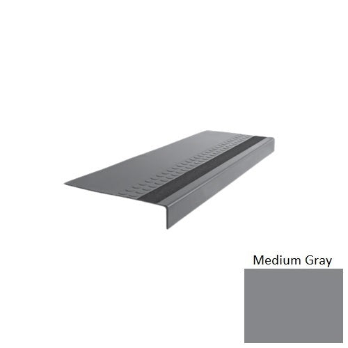 Flexco FlexTones Medium Gray RBT Rubber Stair Tread — Stone & Tile ...
