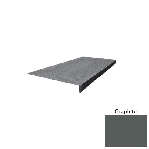 Flexco FlexTones 093 Graphite Diamond Profile Design Rubber Stair Tread ...