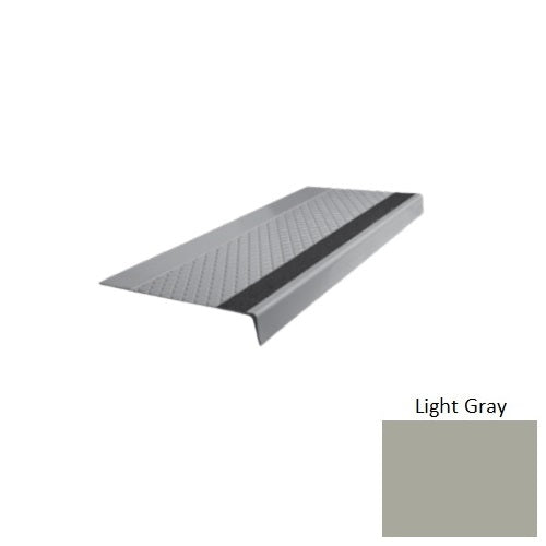Flexco FlexTones Light Gray Diamond Profile Design Rubber Stair Tread ...