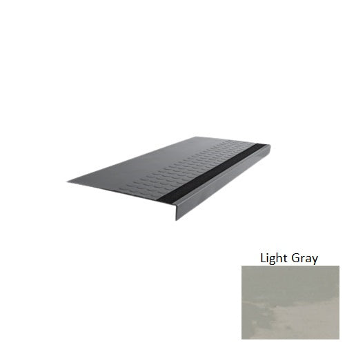 Flexco Evolving Styles Creative Elements Light Gray Rubber Stair Tread ...