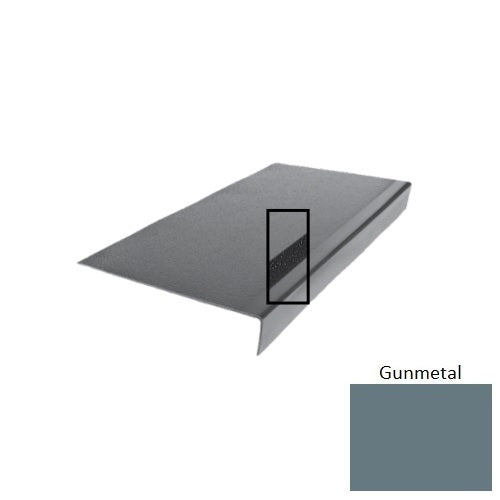 Flexco FlexTones 095 Gunmetal Rubber Distinct Designs Stair Tread ...