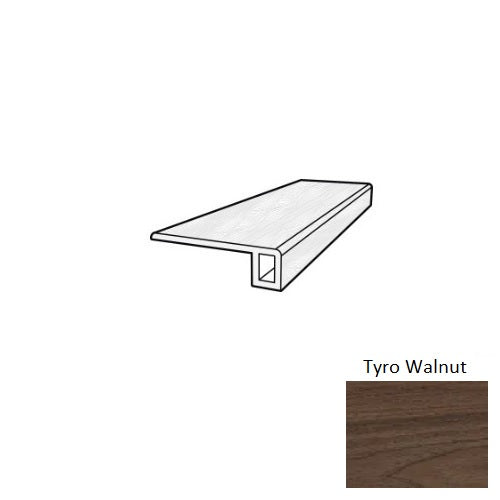 COREtec Plus HD Integrated Bevel Tyro Walnut Vinyl Baby Threshold — Stone & Tile Shoppe, Inc.