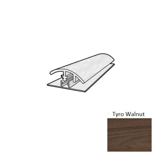 COREtec Plus HD Integrated Bevel 03018 Tyro Walnut Vinyl Reducer ...