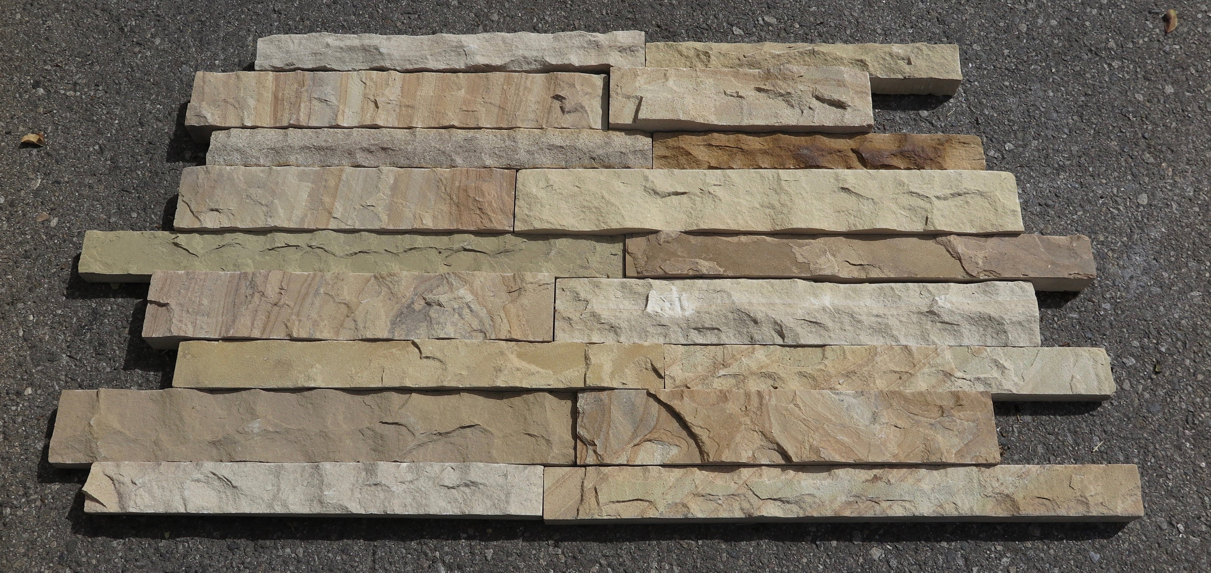 Utah Sunrise Sandstone Ledgestone - Split Face | Stone & Tile Shoppe