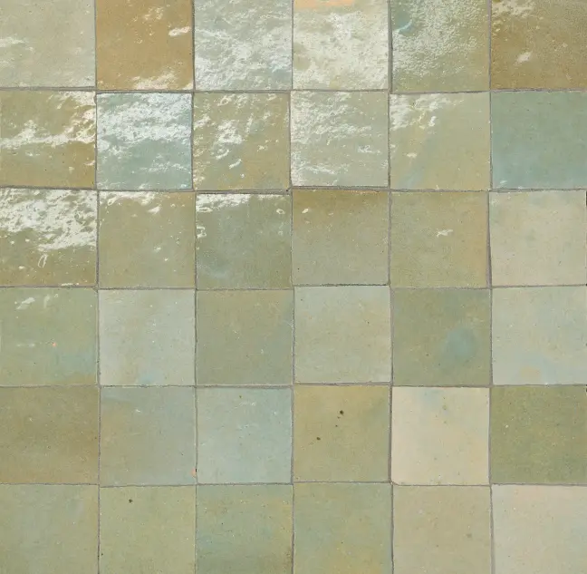 Bedrosians Zagora VEG Vert Gris Glossy Ceramic Mosaic | Lowest Price ...