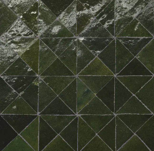 Bedrosians Zagora VEM Vert Mousse Glossy Ceramic Mosaic | Lowest Price ...