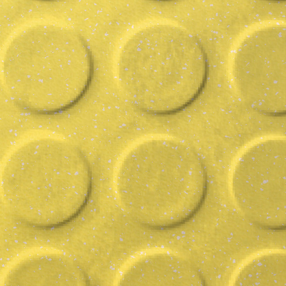 Tarkett Johnsonite VG6 Canary Color Splash Speckled Rubber Tile — Stone ...