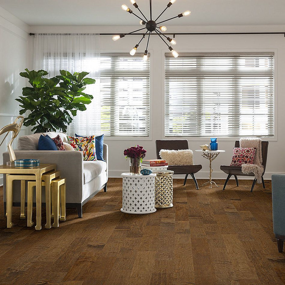 Shaw Dawson Maple 5 Inch 02005 Buckskin Scraped Engineered Hardwood ...