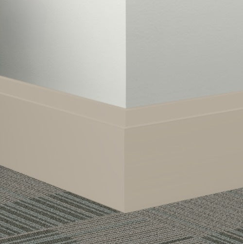 Tarkett Johnsonite VK8 Sandstorm Rubber Millwork Contoured Wall Base ...