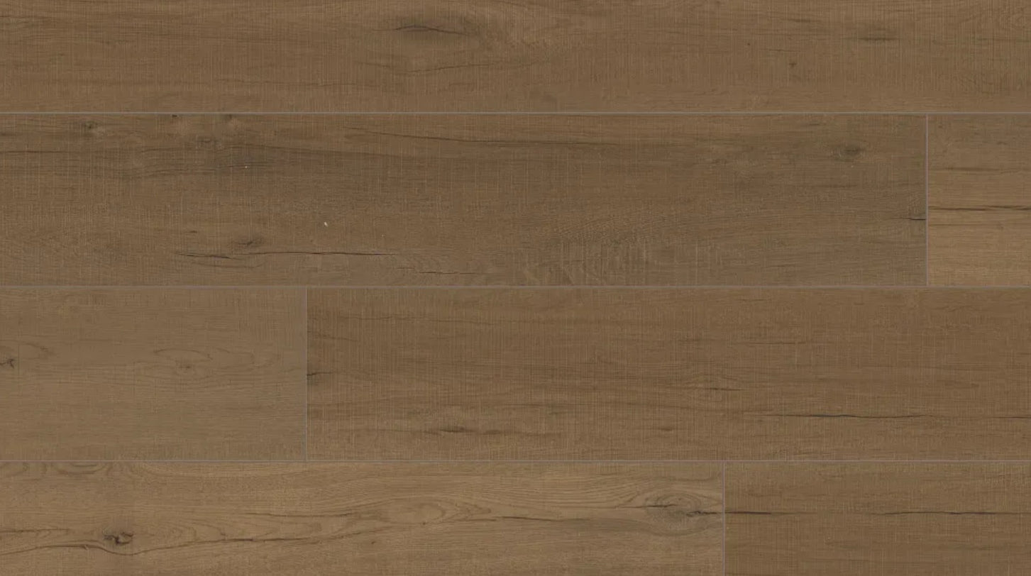 COREtec Plus Enhanced 7 Inch 04036 Bay Oak Luxury Vinyl Plank — Stone ...