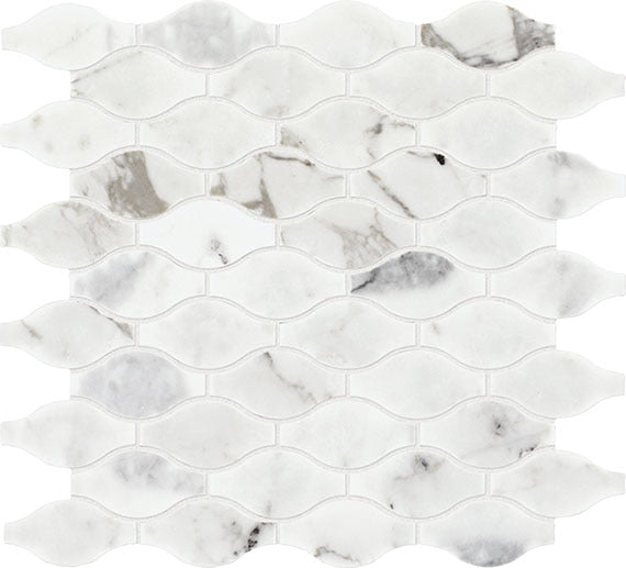 Daltile M474 Venetian Calacatta Polished Marble Mosaic | Lowest Price ...
