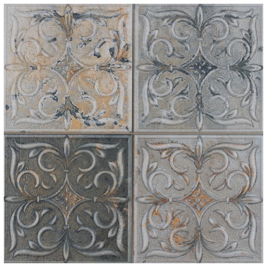 Somer Tile Antigua Lis Mix Mixed Porcelain Tile | Lowest Price — Stone & Tile Shoppe, Inc.