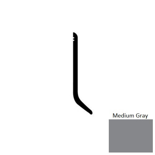 Flexco VCB 014 Medium Gray Thermoplastic Vinyl Wall Base — Stone & Tile ...
