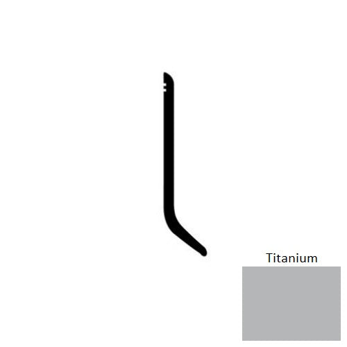 Flexco VCB 091 Titanium Thermoplastic Vinyl Wall Base | Lowest Price ...