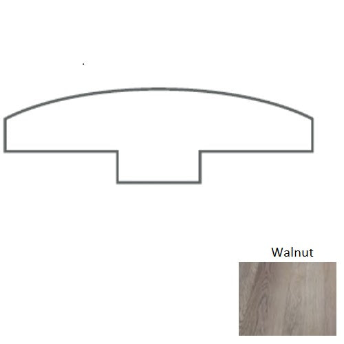 Kertiles Santa Monica Walnut Matte Vinyl T Molding | Lowest Price ...