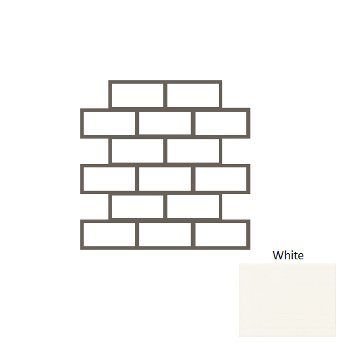 Daltile Rittenhouse Square 0100 White Semi Gloss Ceramic Mosaic — Stone ...