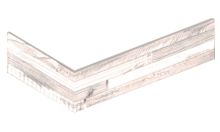 Tesoro Samurai White Matte Porcelain Ledgestone Corner | Lowest Price ...