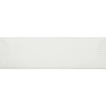 Daltile Stencil SC32 White Half Moon Matte Ceramic Tile | Lowest Price ...