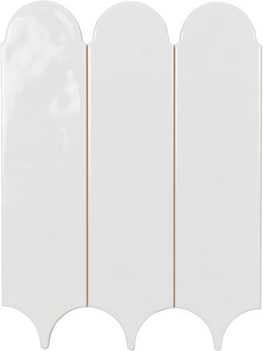 Roca Feathers White Ice Glossy Ceramic Tile | Lowest Price — Stone ...